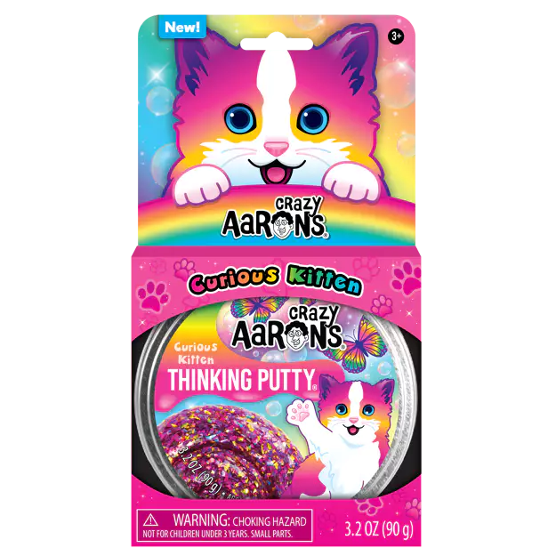 Crazy Aaron’s Thinking Putty Curious Kitten – Dizzyware